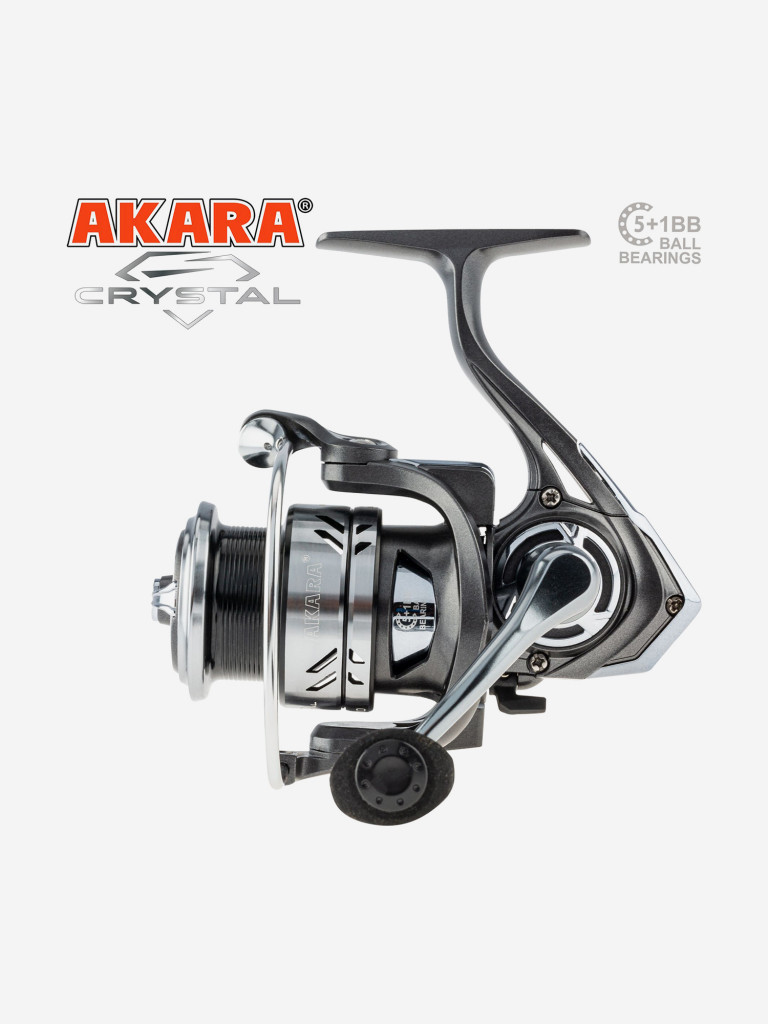 Катушка безынерционная Akara Crystal 3000 5+1bb мультицвет цвет ...
