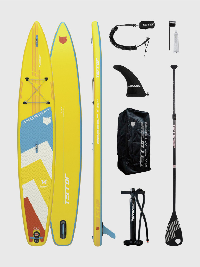 SUP-доска TERRO 14'28"6" CAPTAIN yellow желтый цвет — купить за 45522 ...