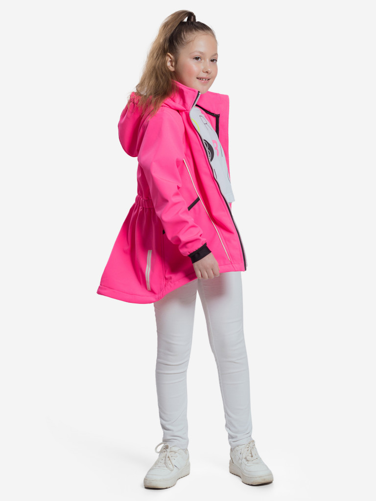 Ветровка Софтшелл SoftShell для девочки Artel ярк.розовый цвет — купить за 3205 руб. со скидкой ...