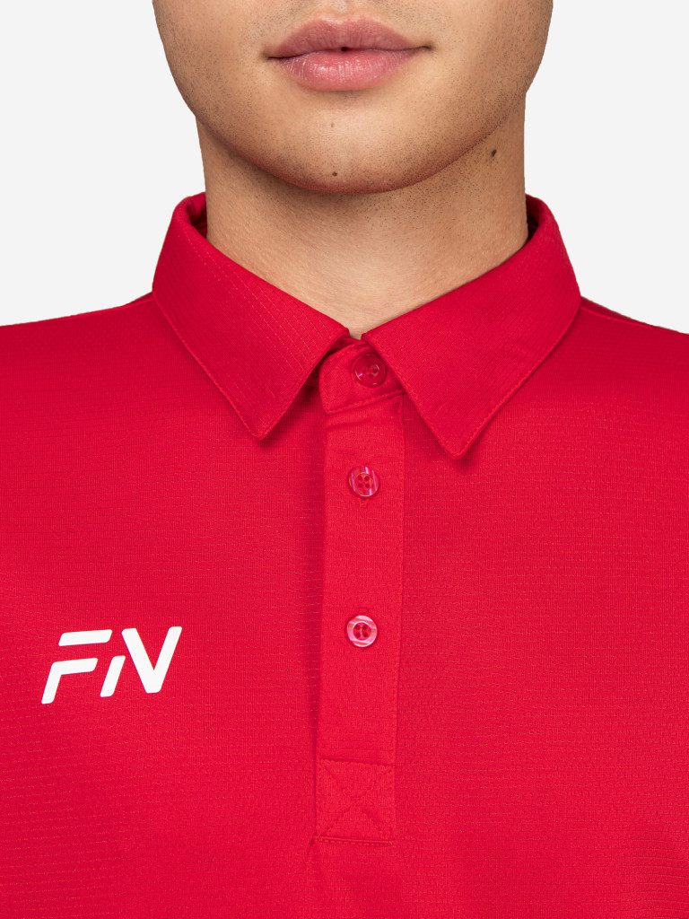 Поло мужское FN Polo Красный цвет — купить за 790 руб. со скидкой 27 % ...