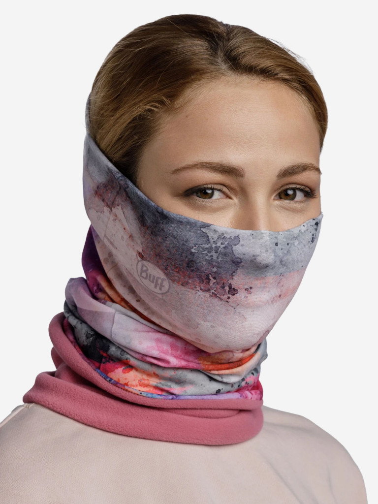 Бандана Buff Polar Kepha Multi Розовый/Серый цвет — купить за 3090 руб ...
