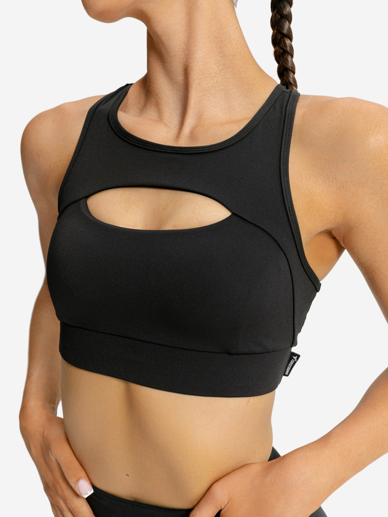 Топ спортивный женский Forstrong Jay Черный цвет — купить за 3100 руб. со скидкой 24 %, отзывы в ...