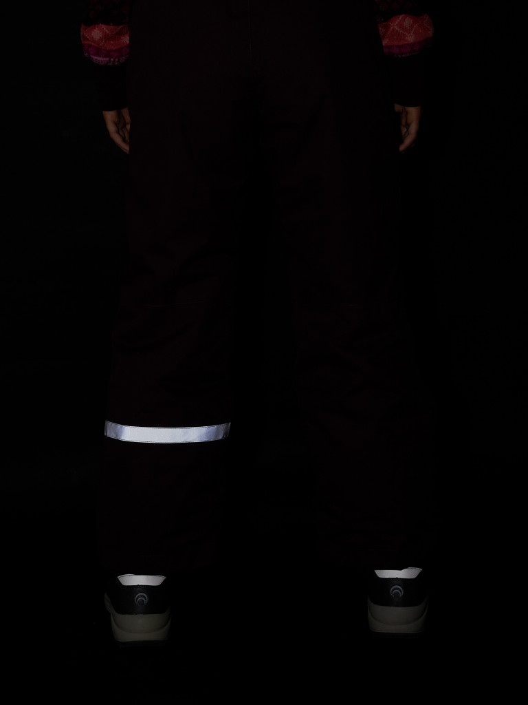 Брюки утепленные для девочек Reima Tuokio арт. 5100156A бордовый цвет ...