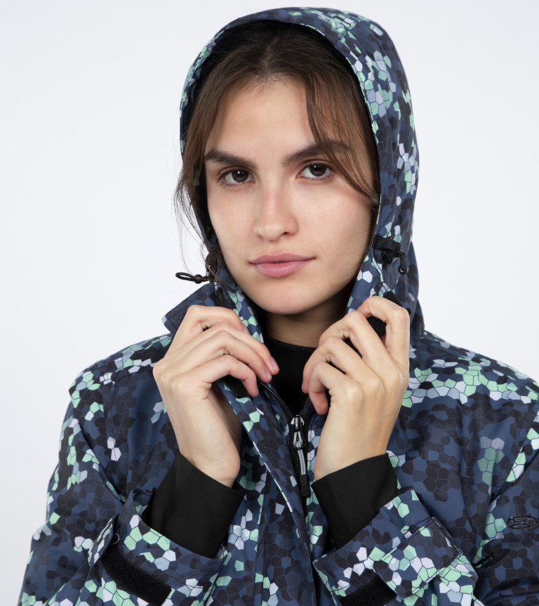 Куртка утепленная женская Exxtasy Stavanger арт. 29 422 1412 S синий ...