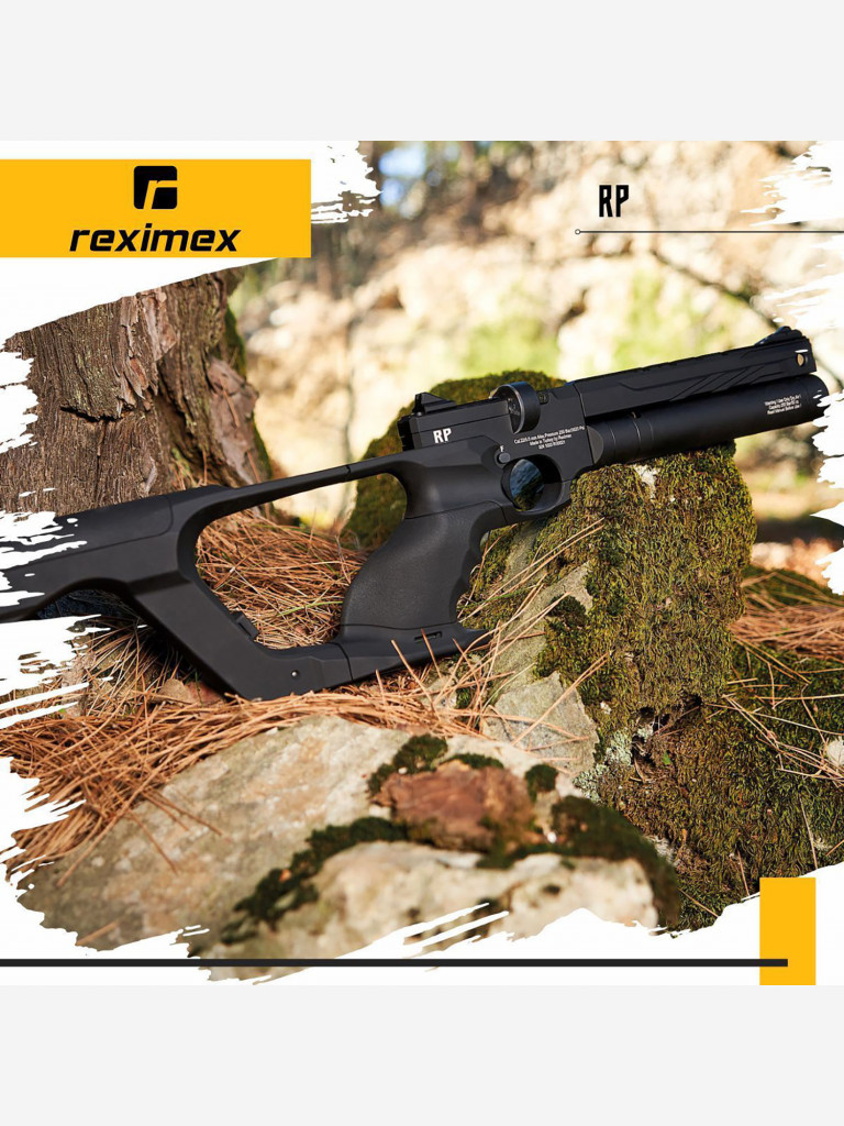 Пистолет пневматический REXIMEX RP, cal. 4,5 mm, 3 Дж (РСР, пластик ...