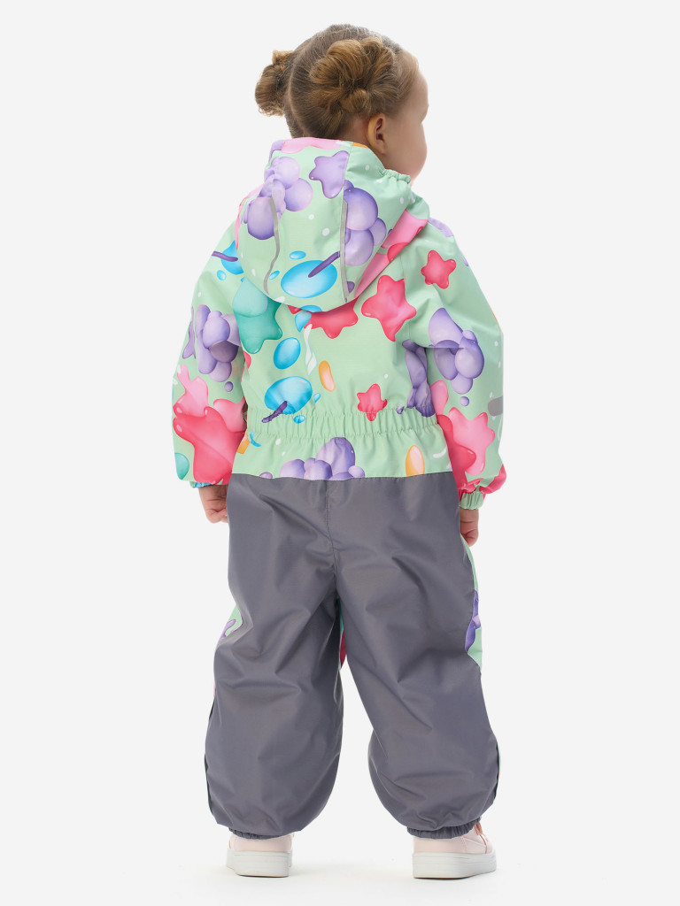 Комбинезон утепленный для девочки Oldos светло-мятный цвет — купить за 6299 руб. со скидкой 16 % ...