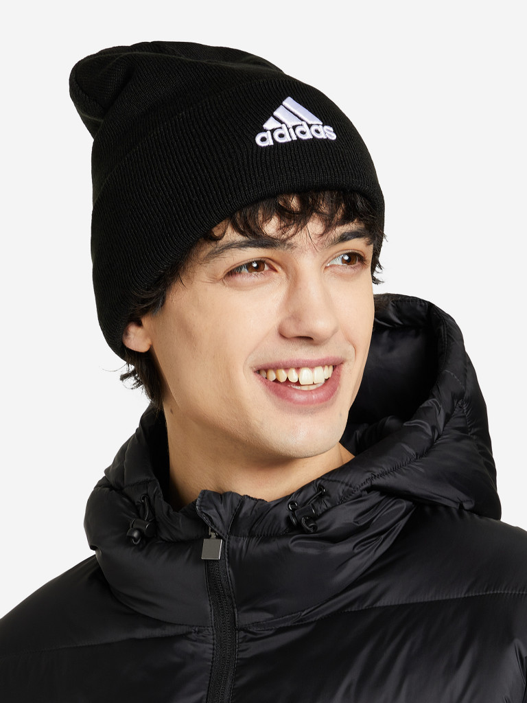 Шапка adidas Logo арт. FS9022 черный цвет — купить за 1479 руб. со ...