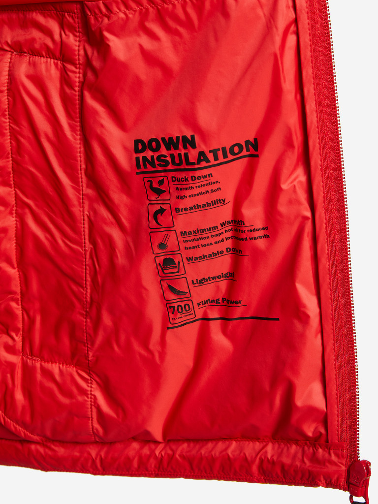 Пуховик мужской Pelliot арт. 11040803 красный цвет — купить за 4049 руб. со скидкой 70 %, отзывы ...