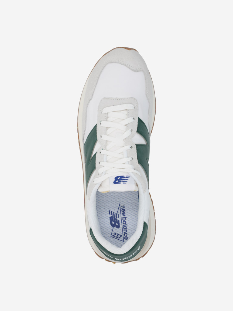 Кроссовки мужские New Balance 237 арт. MS237RF белый/серый цвет — купить за 7099 руб. со скидкой ...