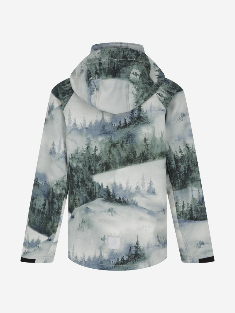 Куртка софтшелл для мальчиков Reima Aitoo арт. 5100139A серо-зеленый ...