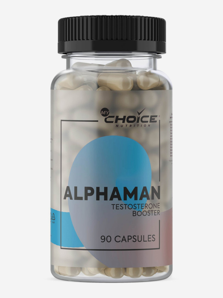 Добавка MyChoice Nutrition Альфа-мен арт. 4603809371683KORK белый цвет ...