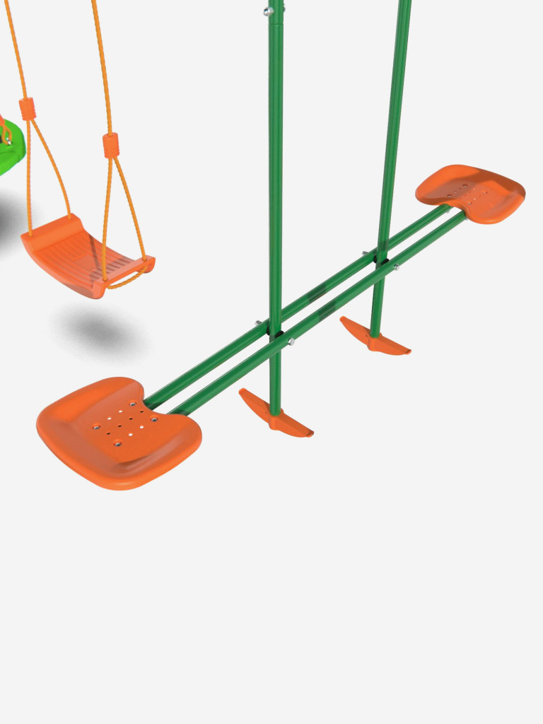 Детский комплекс DFC MULTIPLAY качели: планер, верёвочные, гнездо и ...