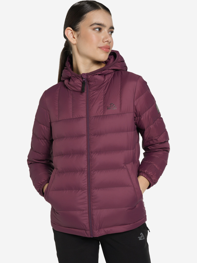 Пуховик женский Pelliot арт. 12040804 фиолетовый цвет — купить за 3899 руб. со скидкой 70 % ...