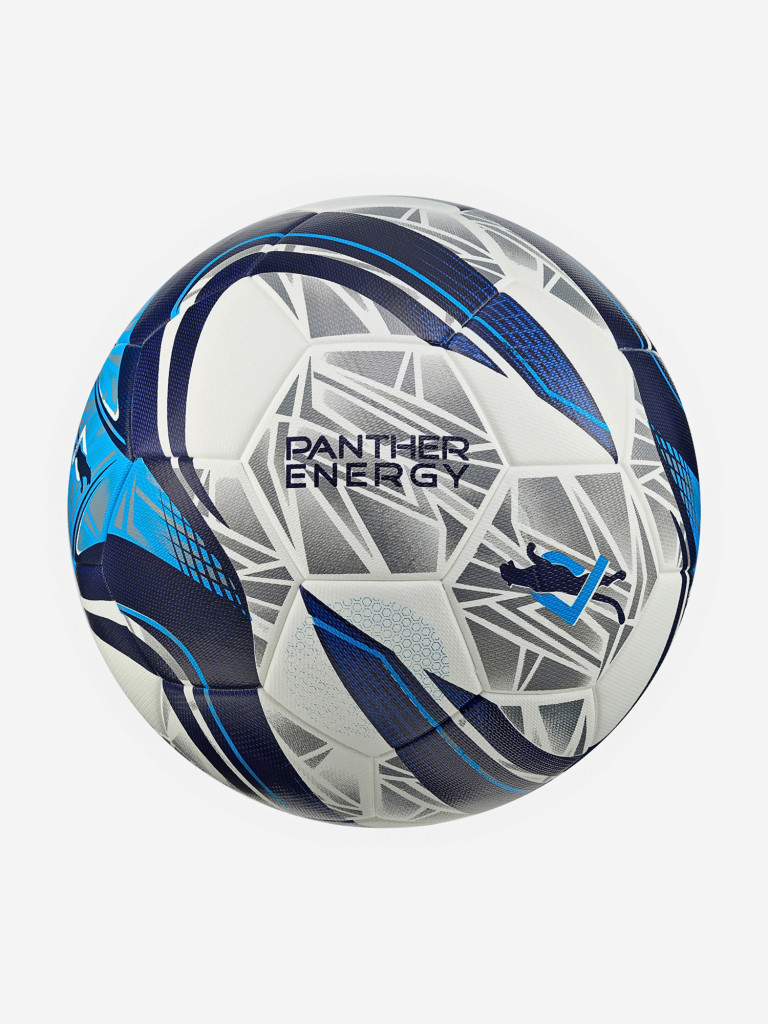 Мяч футбольный Ice Fire PANTHER ENERGY Бело-синий цвет — купить за 1349 ...