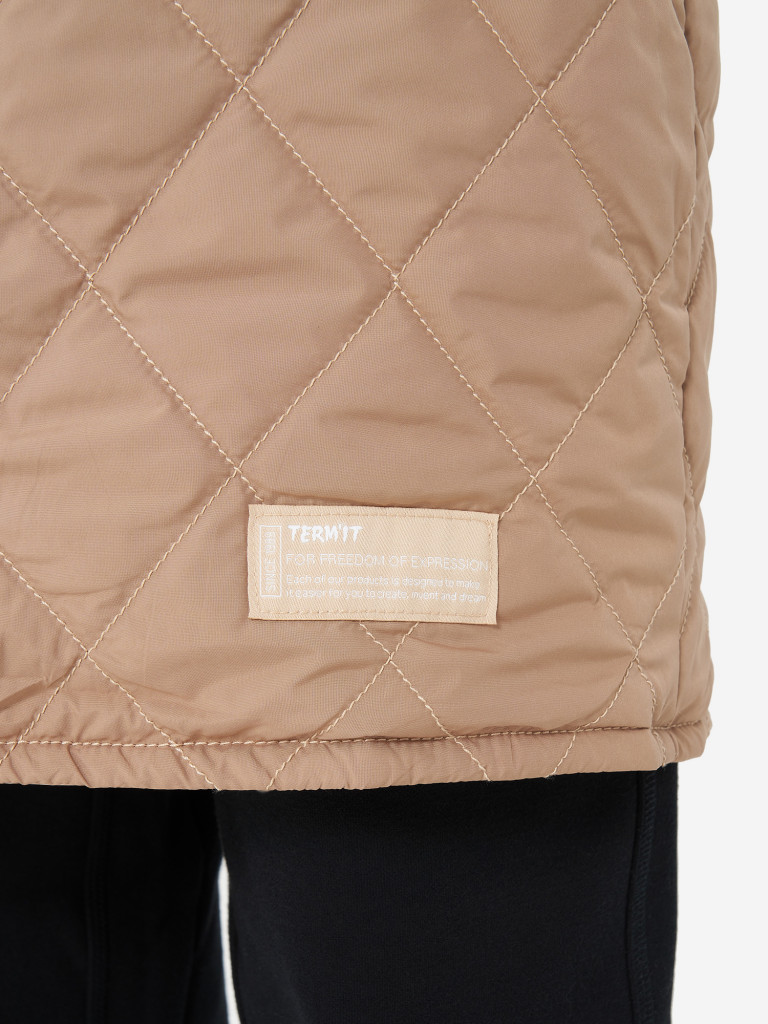 Куртка утепленная двусторонняя женская Termit арт. 131639 бежевый цвет — купить за 3999 руб. со ...