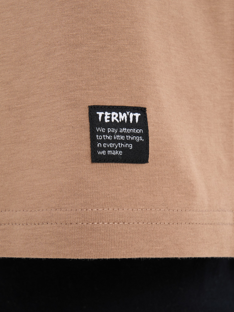 Футболка мужская Termit арт. 131622 бежевый цвет — купить за 549 руб. со скидкой 50 %, отзывы в ...