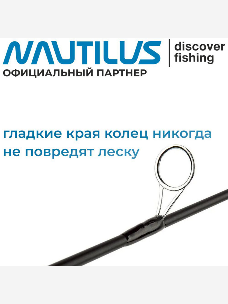 Удилище зимнее Nautilus Ice King Rods (набор) 1+4SEC черный цвет ...