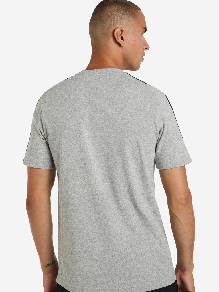 Футболка мужская adidas Essentials 3-Stripes арт. DU0442 серый цвет ...