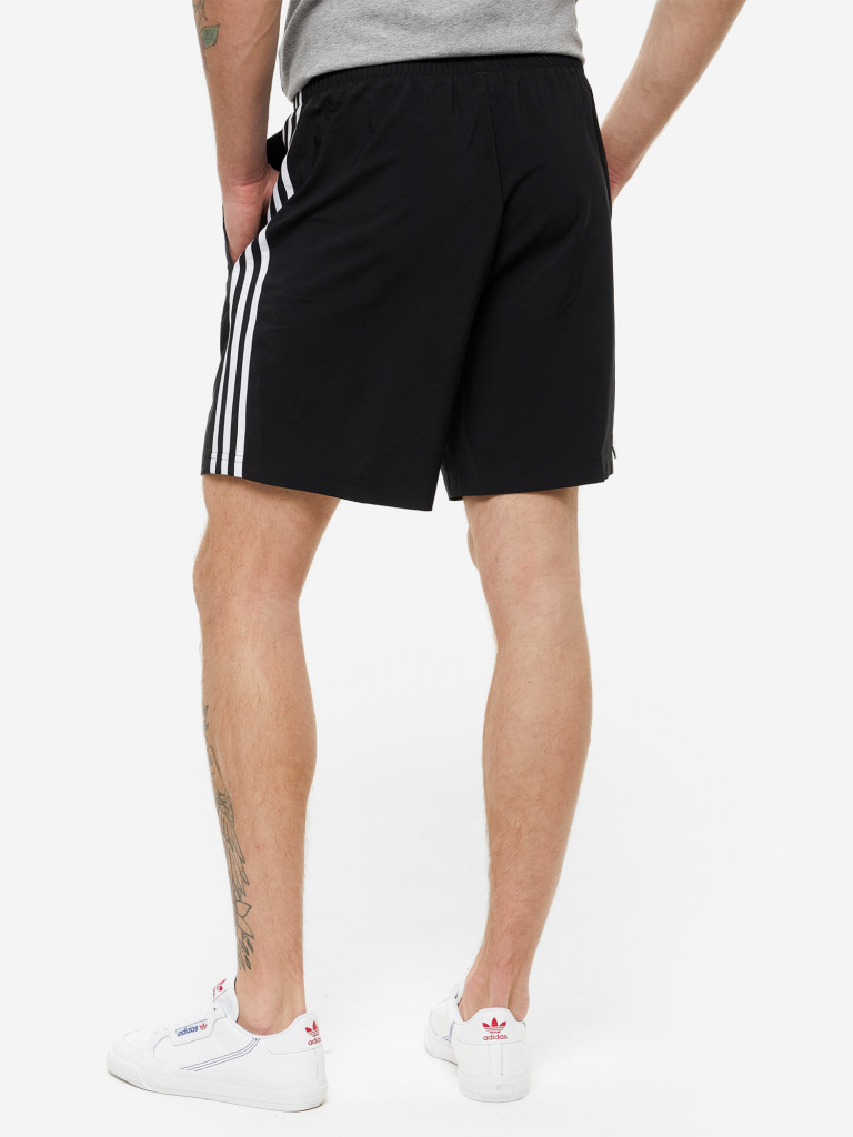 Шорты мужские adidas арт. GL0022 черный/белый цвет — купить за 2999 руб ...