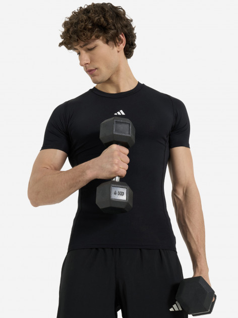 Футболка мужская adidas арт. JE6698 черный цвет — купить за 2849 руб ...