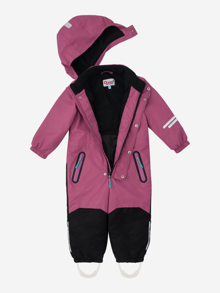 Комбинезон утепленный детский Oldos вересковый цвет — купить за 8599 руб. со скидкой 16 % ...