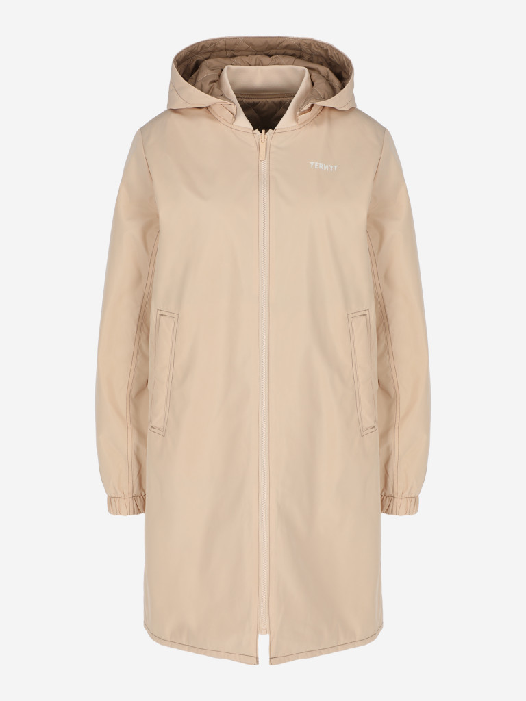 Куртка утепленная двусторонняя женская Termit арт. 131639 бежевый цвет — купить за 3999 руб. со ...