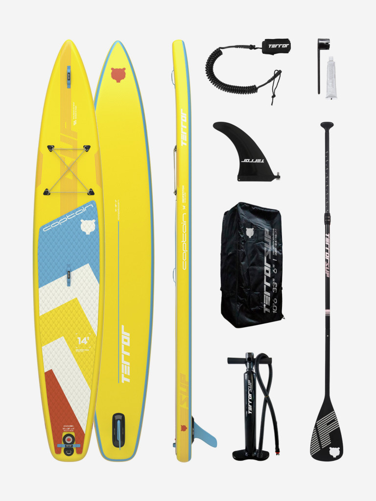 SUP TERROR 14'28"6" CAPTAIN yellow арт. 50312ANGL желтый цвет — купить ...