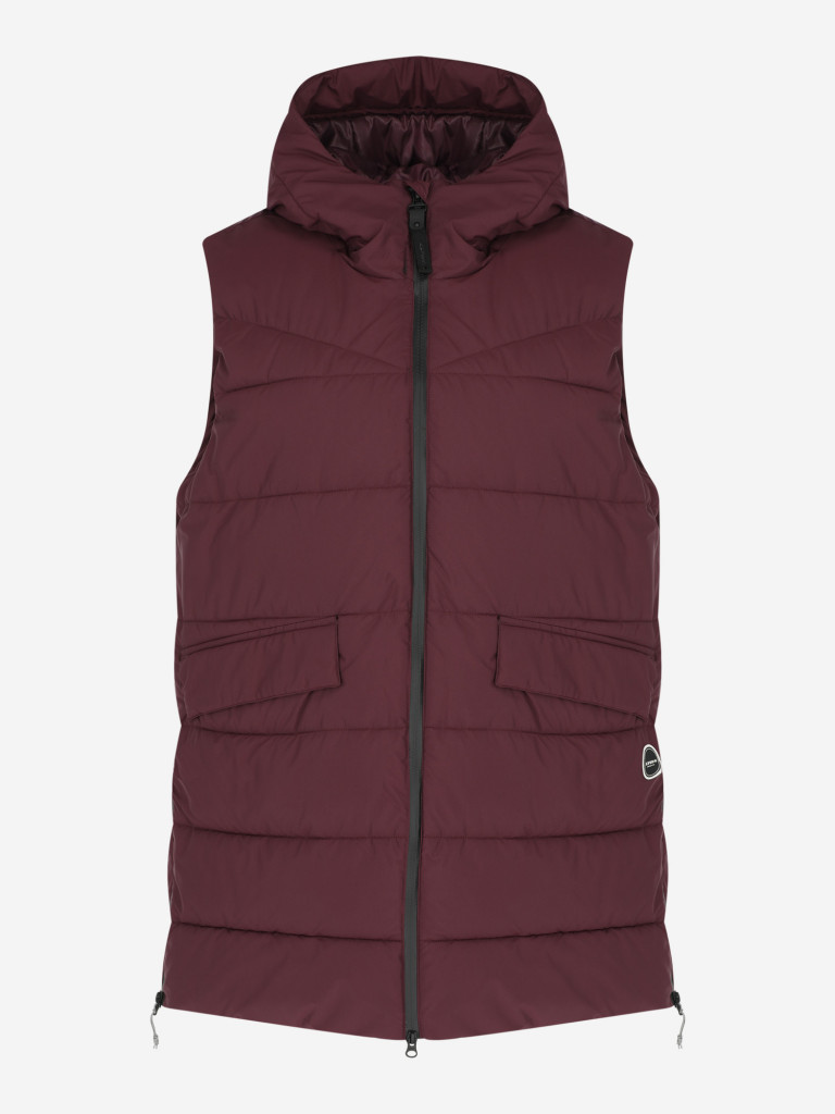 Жилет утепленный женский IcePeak Akene бордовый цвет — купить за 8499 ...