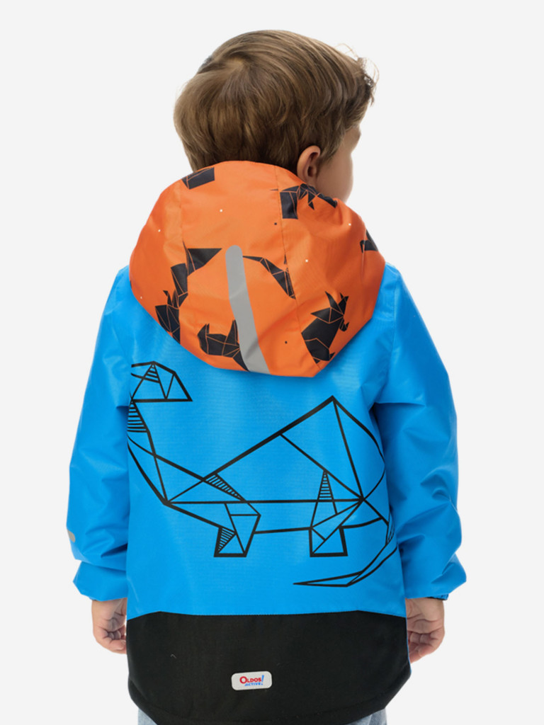 Куртка утепленная для мальчика Oldos голубой цвет — купить за 7599 руб. со скидкой 16 %, отзывы ...