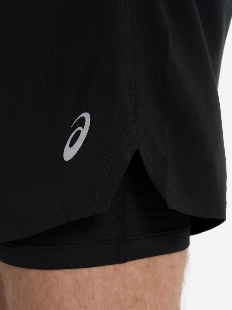 Шорты компрессионные мужские ASICS Road арт. 2011C388 черный цвет ...