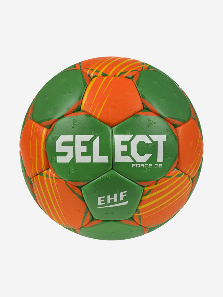 Мяч гандбольный Select Force DB V22 зеленый/оранжевый цвет — купить за ...