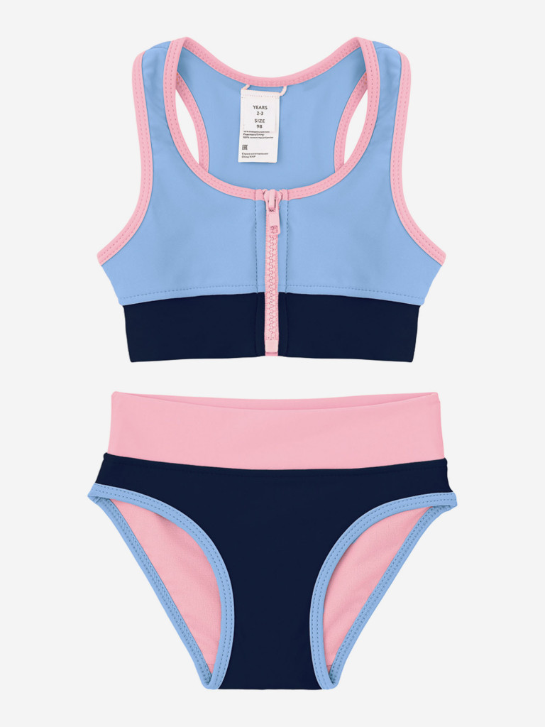 Костюм купальный детский Oldos темно-синий цвет — купить за 1999 руб. со скидкой 33 %, отзывы в ...