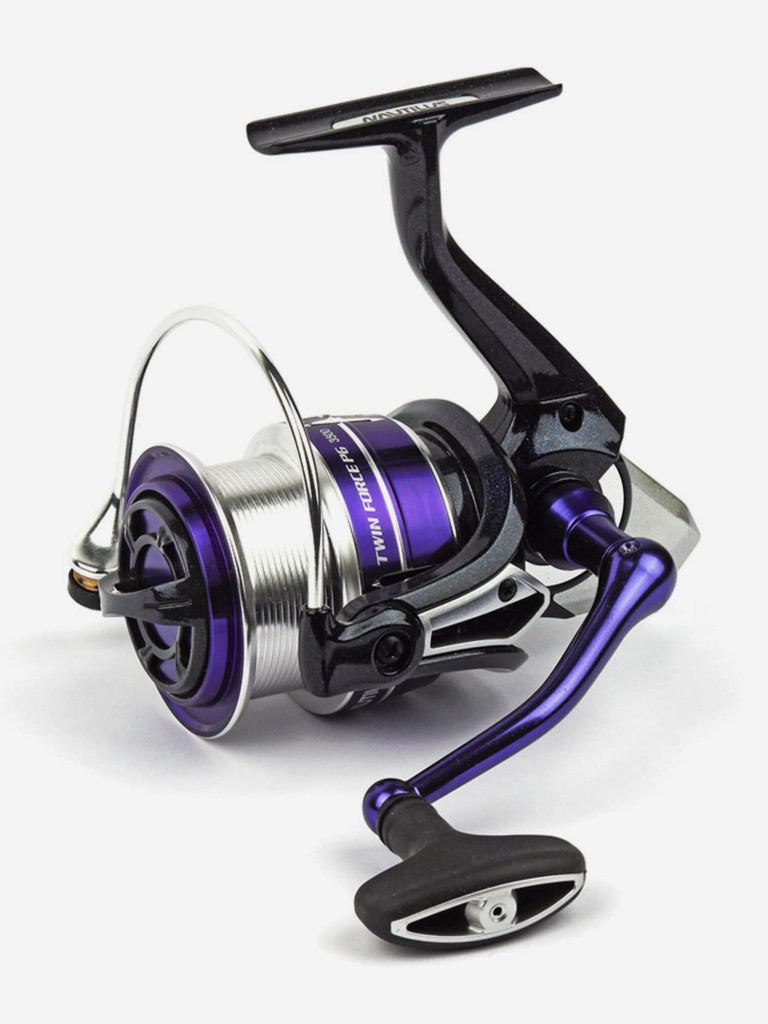 Катушка Nautilus Twin Force PG 3500 черный/серебряный цвет — купить за 8439 руб. со скидкой 25 % ...