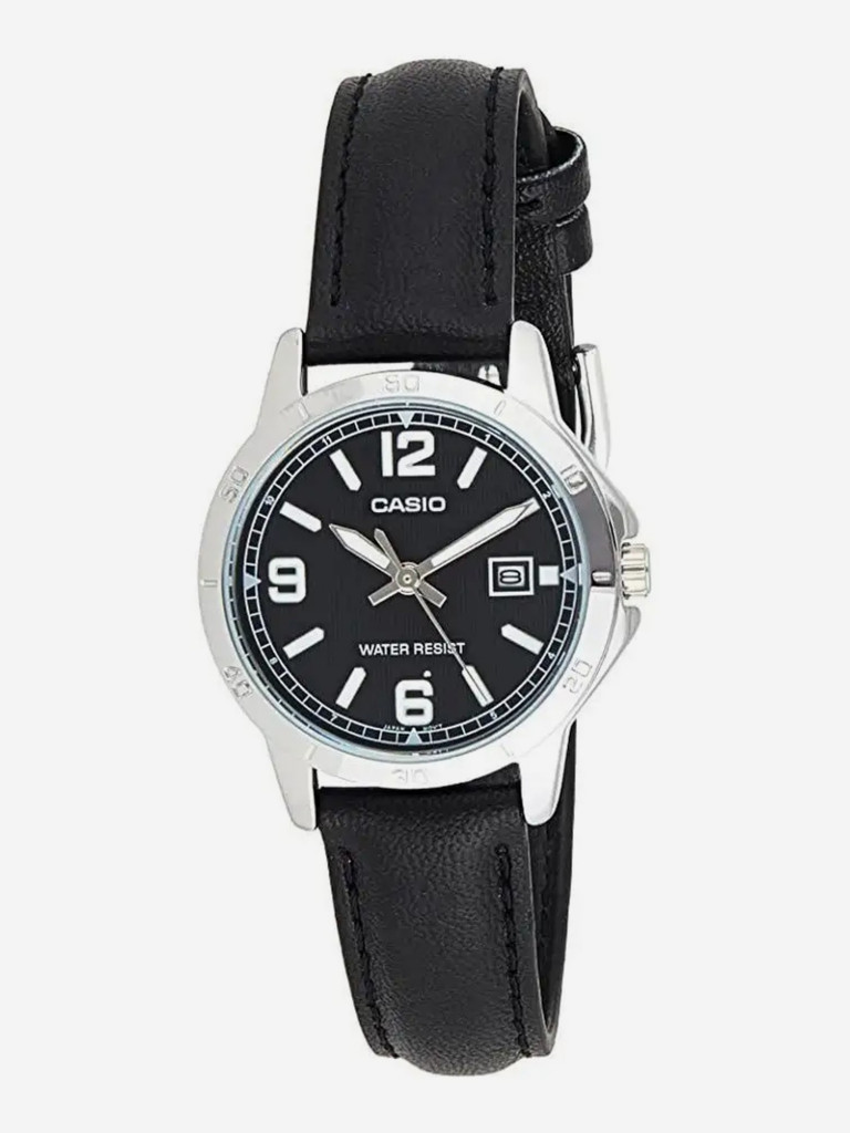 Наручные часы Casio LTP-V004L-1B Черный цвет — купить за 3760 руб. со скидкой 31 %, отзывы в ...