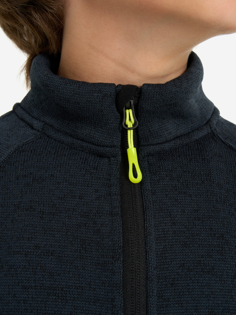 Джемпер флисовый для мальчиков Oldos! арт. AOAW24JT3FL08 черный цвет — купить за 1979 руб. со ...