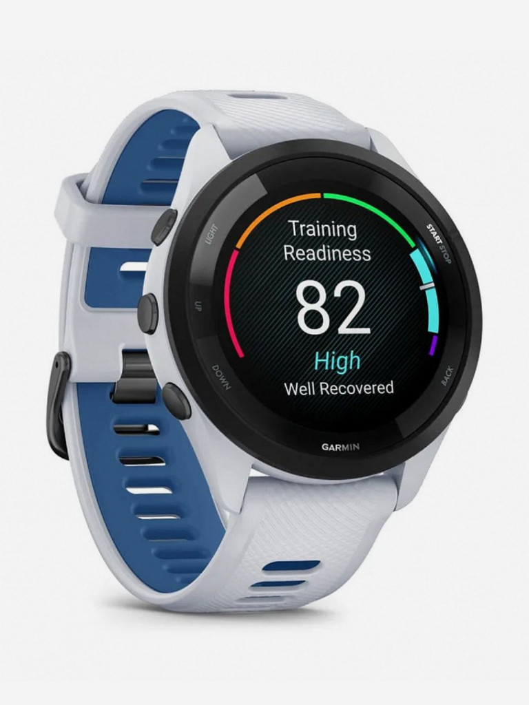 Часы Garmin Forerunner 265 MUSIC WHITESTONE 010-02810-11 белый/синий ...