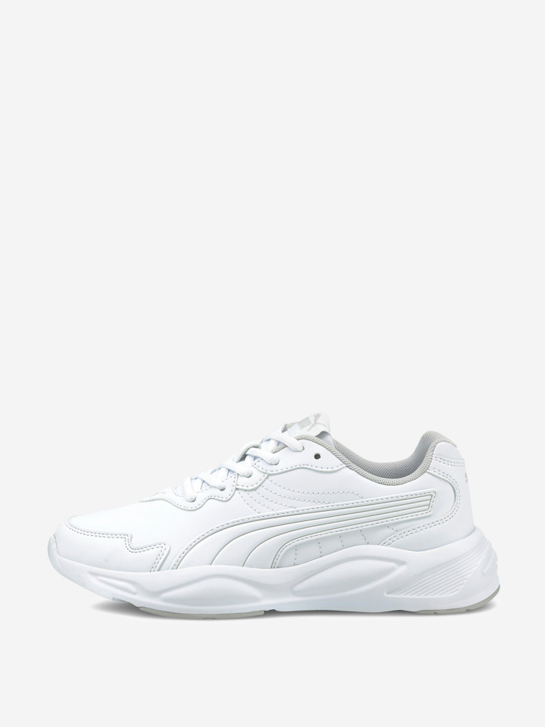 Кроссовки для девочек PUMA 90S Runner Nu Wave Sl JR арт. 375804 белый ...