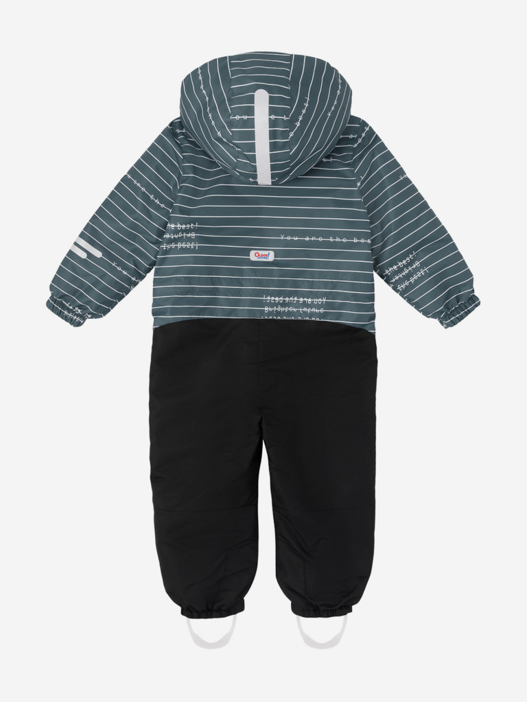 Комбинезон утепленный детский Oldos серо-зеленый цвет — купить за 8599 руб. со скидкой 16 % ...