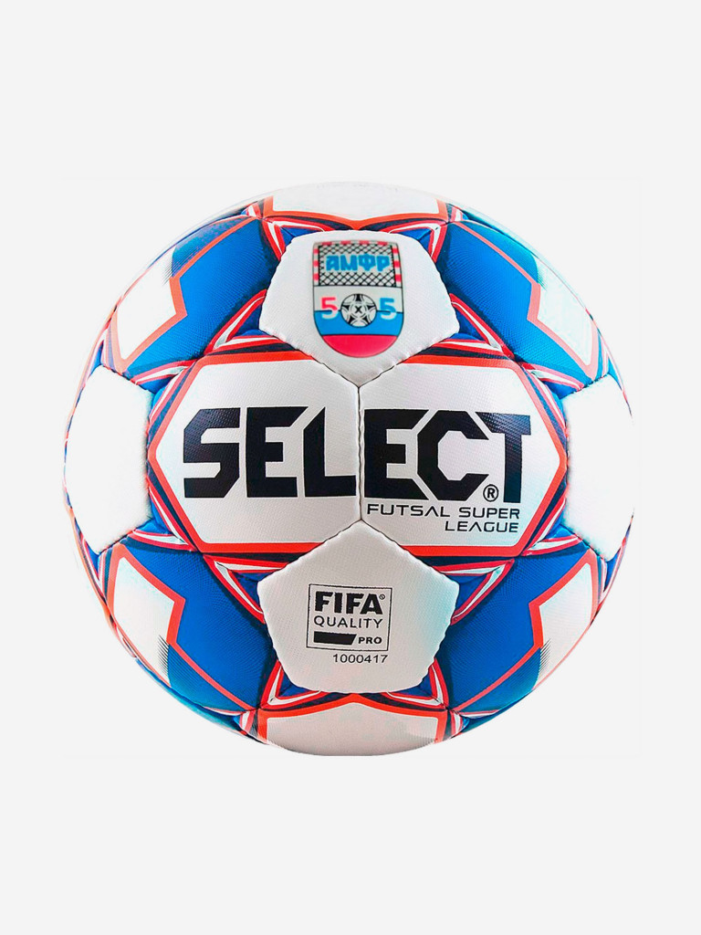 Мяч Select Super League АМФР РФС FIFA синий/белый/красный цвет — купить ...