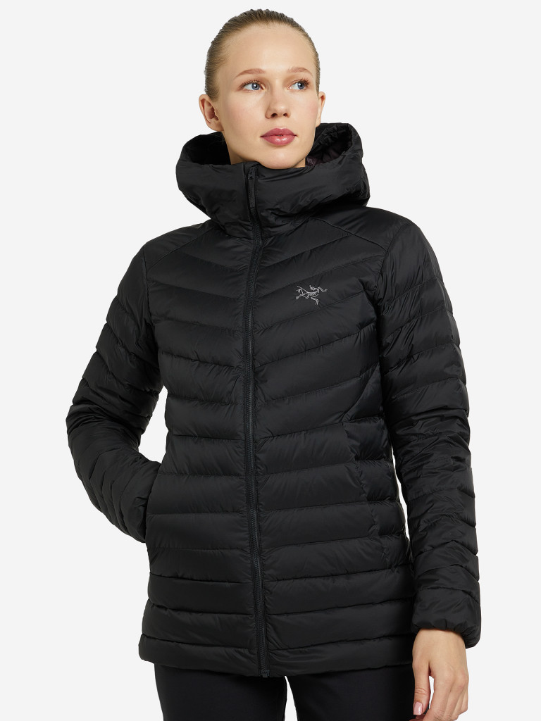 Пуховик женский Arc'teryx Agrium арт. L07676200 черный цвет — купить за 10499 руб. со скидкой 70 ...