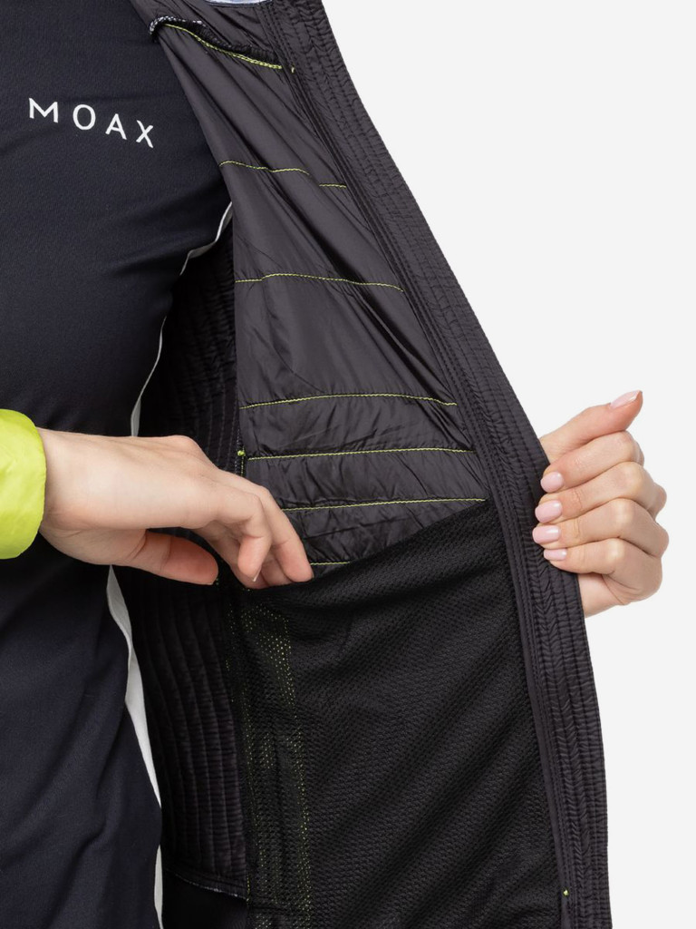 Куртка женская MOAXSPORT Navado Hybrid лайм цвет — купить за 9990 руб., отзывы в интернет ...