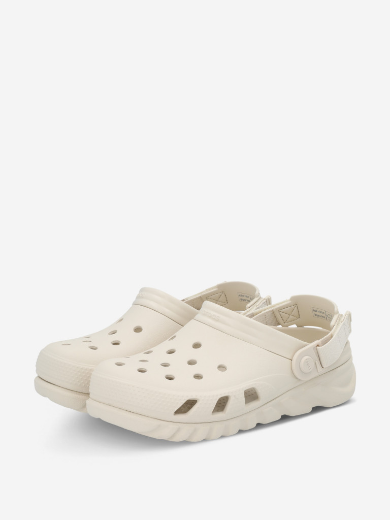 Сабо детские Crocs Duet Max II арт. 208774 белый/кремовый цвет — купить ...
