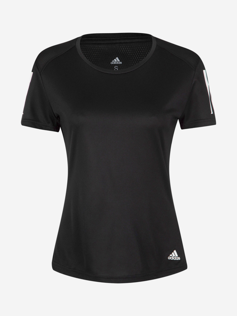 Футболка женская adidas Own The Run арт. DQ2618 черный цвет — купить за ...