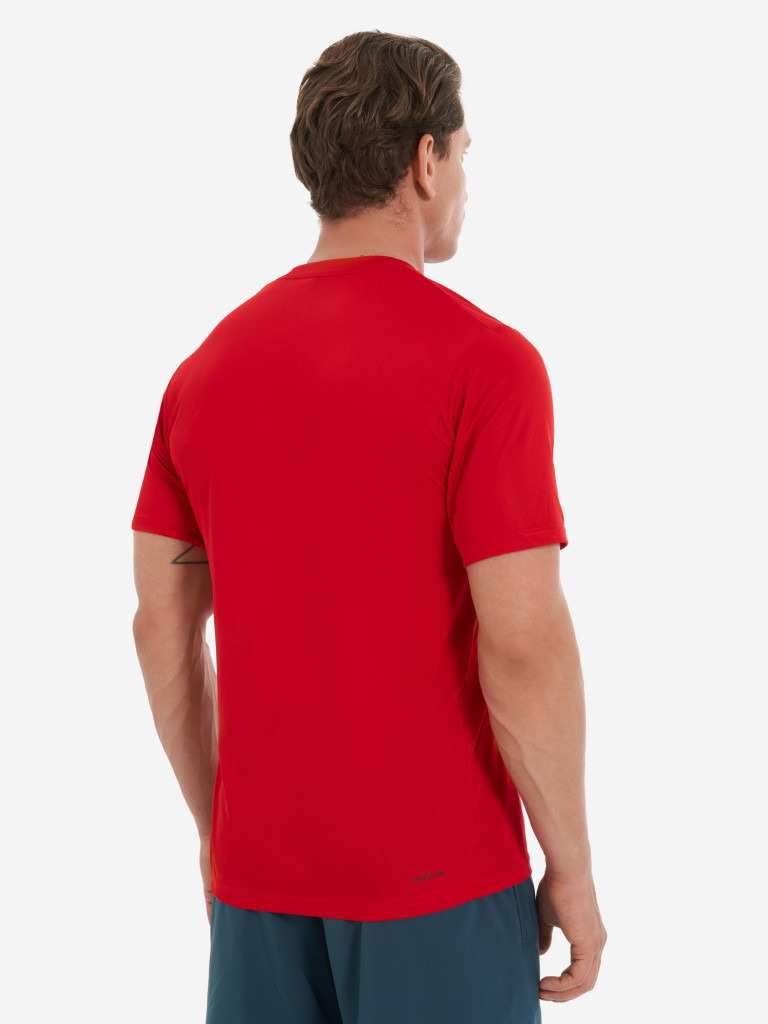 Футболка мужская adidas Base арт. HZ3095 красный цвет — купить за 1499 ...
