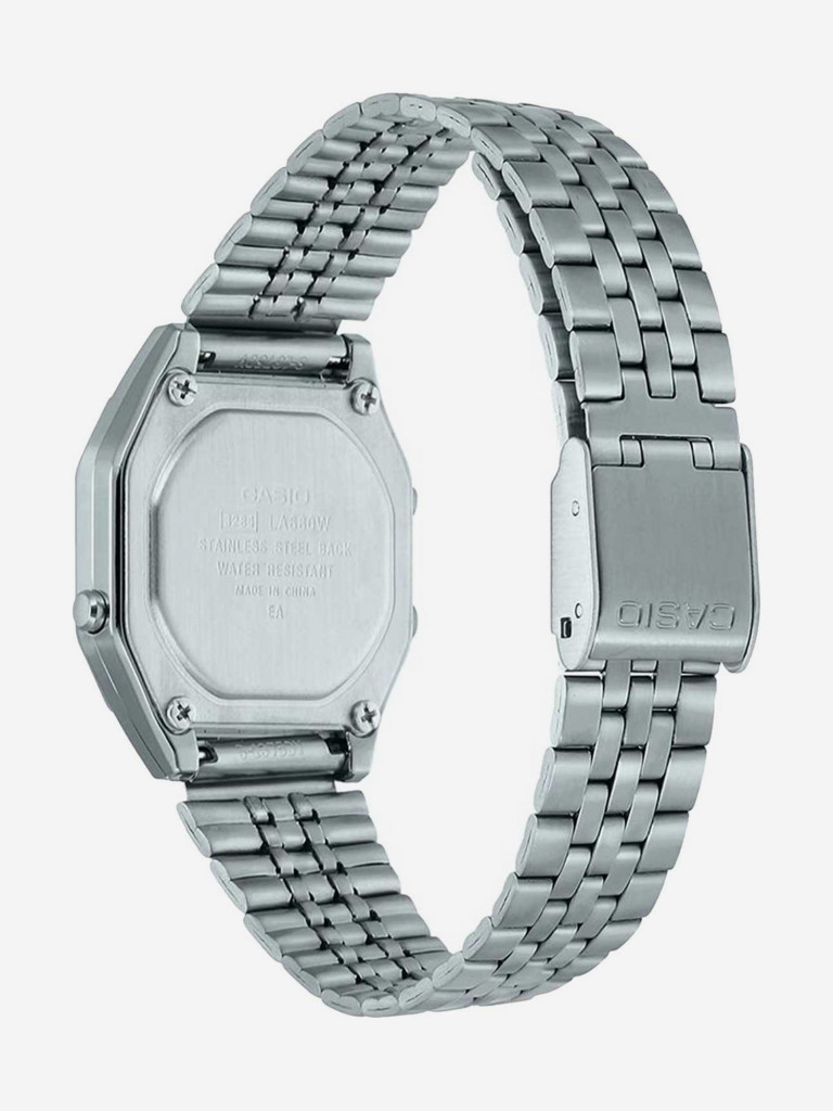 Наручные часы Casio LA-680WA-2C Серебряный цвет — купить за 6590 руб ...