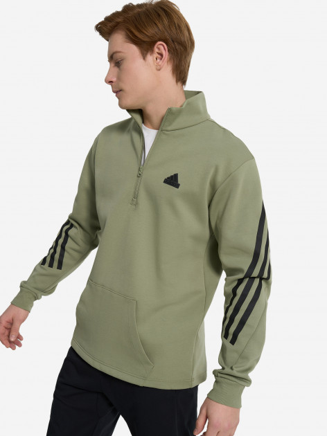 Толстовка мужская adidas арт. IW8544 оливковый цвет — купить за 5649 ...