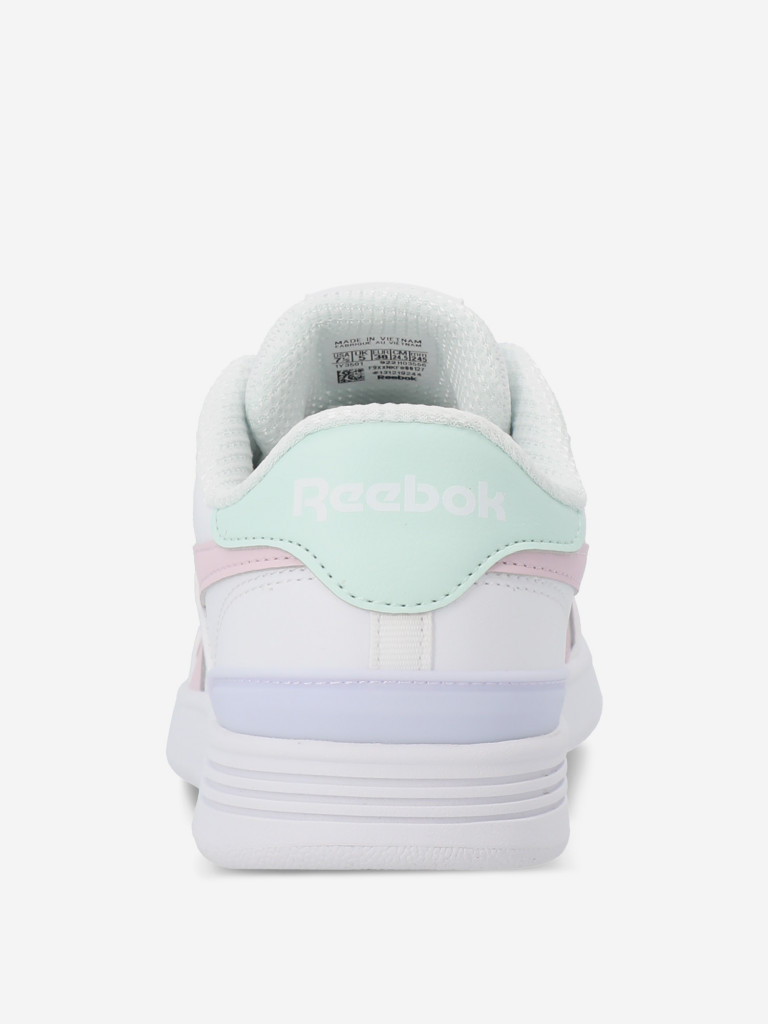 Кеды женские Reebok Court Advance Clip арт. H03556 белый/розовый цвет ...