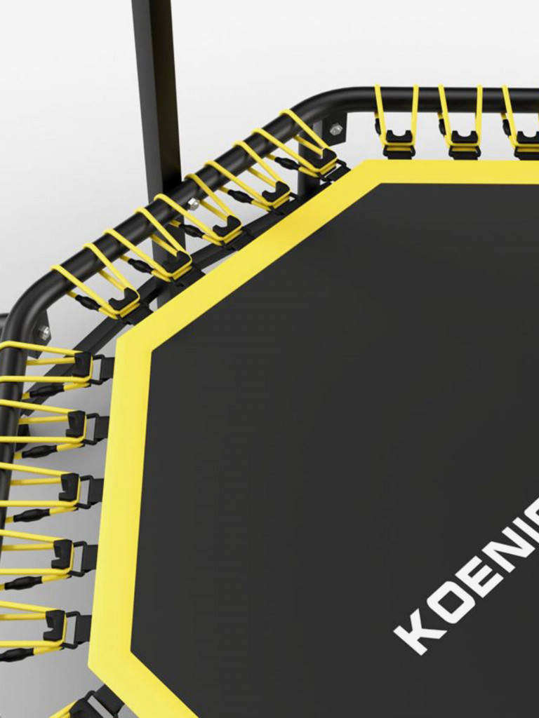 Батут Koenigsmann Jumper PRO Желтый цвет — купить за 18990 руб., отзывы в интернет-магазине ...