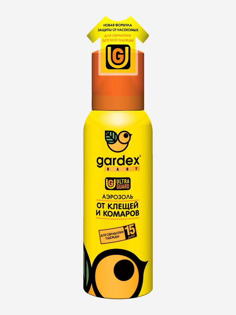 Аэрозоль детский Gardex, 100 мл арт. P0148 желтый цвет — купить за 499 руб., отзывы в интернет ...