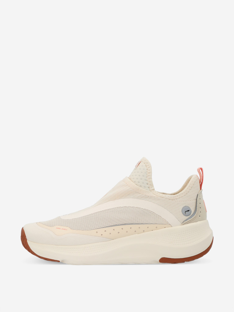 Кроссовки женские Li-Ning Soft Go арт. AGLU166-3F светло-бежевый цвет ...